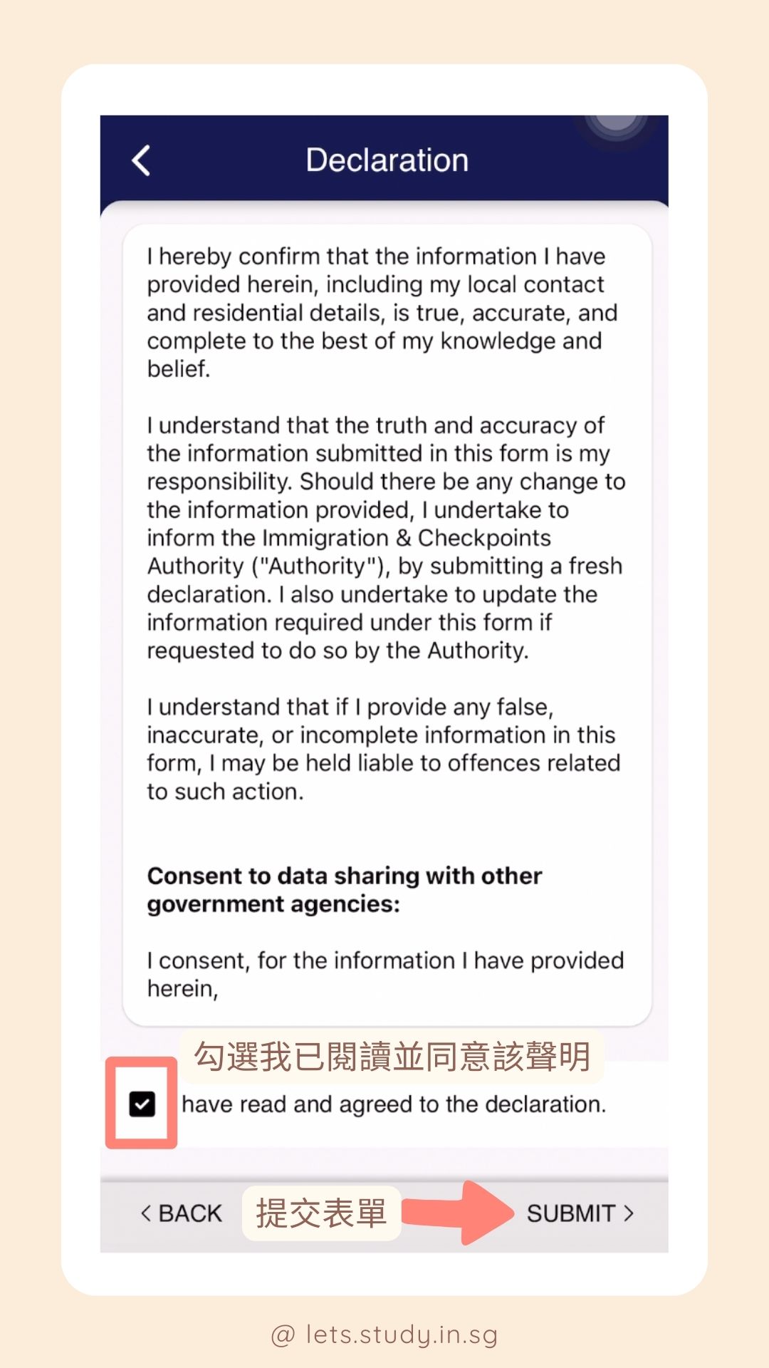 新加坡生活｜新加坡入境卡填寫教學 (SG Arrival Card) - 星朋友 Singa Buddy